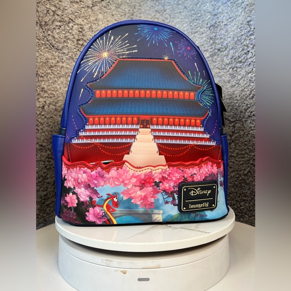 Loungefly | Bags | Loungefly Disney Mulan Castle Light Up Mini Backpack ...